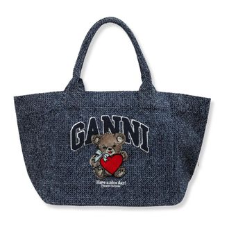 Ganni Damen, Taschen, Blau, ONE SIZEGr&ouml;&szlig;e