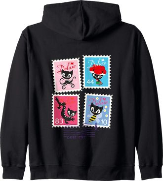 Pussy Deluxe Four Stamps Cat Kapuzenjacke