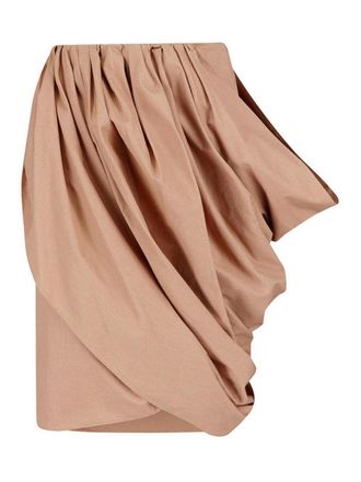 Chlo&eacute; Jupe Midi - Couleur Chair