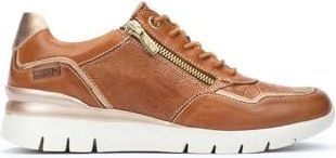 Pikolinos Baskets en Cuir CANTABRIA pour Femme Color Brandy