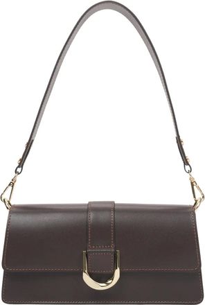 Estro & Luminara Femme, Sacs, Brun, Taille: ONE Size Sac bandouli&egrave;re compact