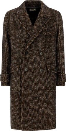 Pence 1979 Zweireihige M&auml;ntel - - Coats - Herren - Braun - S
