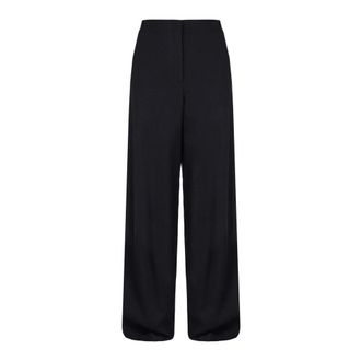 Alysi Femme, Pantalons, Noir, Taille: 36 FR Wide Pantalons