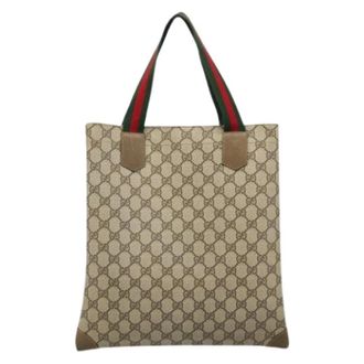 Gucci Sac cabas vintage Pre-owned - Femme - Pre-owned - Beige - Taille: ONE Size