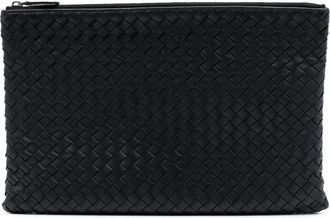 Bottega Veneta Clutches - Nappa Intrecciato Clutch - Gr. unisize - in Schwarz - f&uuml;r Damen