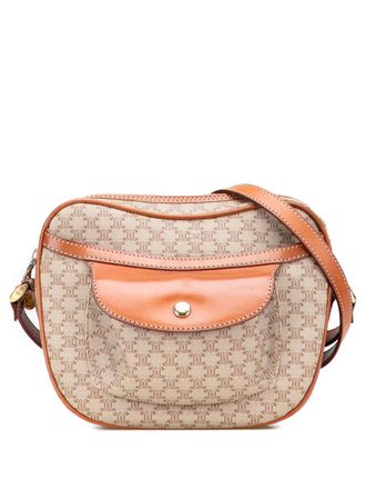 Celine sac &agrave; bandouli&egrave;re Macadam (2007) - Marron