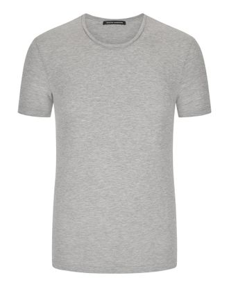 Trusted Handwork Glattes und leichtes T-Shirt aus Pima-Baumwolle in