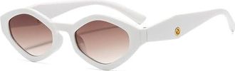 Generic Lunettes De Soleil Dext&eacute;rieur &Agrave; Petite Monture For Hommes Et Femmes, For Les Vacances, D&eacute;placements, La Conduite, UV400(White)