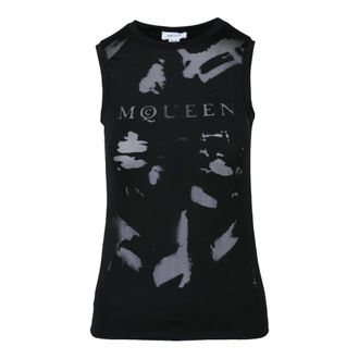 Alexander McQueen Damen, Oberteile, Schwarzk, SGr&ouml;&szlig;e