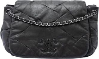 Chanel Sac bandouli&egrave;re Pre-owned - Femme - Pre-owned - Noir - Taille: ONE Size