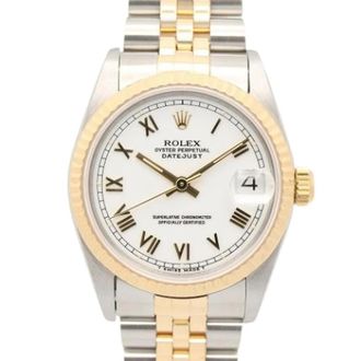 Rolex Pre-owned Datejust 31mm - - Pre-owned - Herren - Wei&szlig; - ONE SIZE