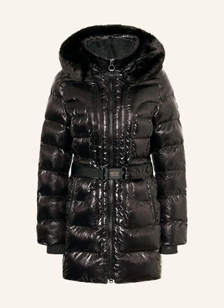 Wellensteyn Wellensteyn Steppjacke Beltique Mit Abnehmbarer Kapuze Und Kunstpelz schwarz