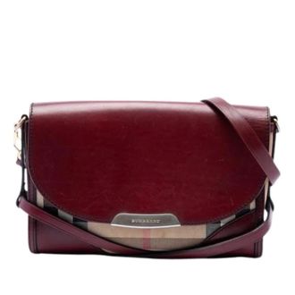 Burberry Sac bandouli&egrave;re Pre-owned - Femme - Pre-owned - Rouge - Taille: ONE Size