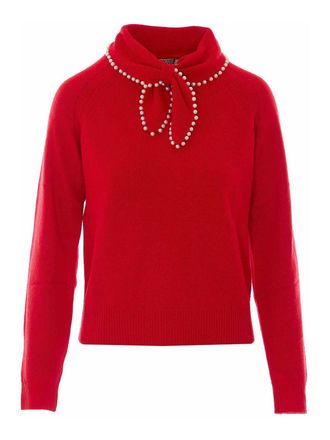 Essentiel Pull Col Rond - Rouge