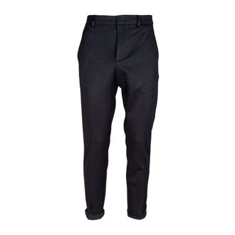 Dondup Chino Hose mit Geldtasche - - Trousers - Herren - Schwarzk - W38