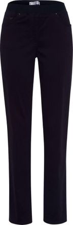 Raphaela by Brax Damen Style Pamina Rundum Jersey Schlupf Thermolite Cotton Slim Hose, Dark Blue, 50K