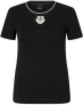 Pinko Pinko, Femme, Tops, Noir, Taille: 42 FR T-shirt