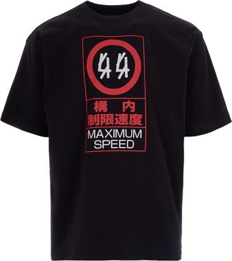44 Label Group Homme, Tops, Noir, Taille: XL T-Chemises