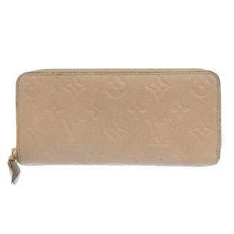 Louis Vuitton Portefeuille en toile Pre-owned - Femme - Pre-owned - Beige - Taille: ONE Size