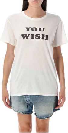 R13 Femme, Tops, Beige, Taille: 38 FR You Wish Boy T