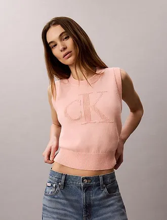 Calvin Klein D&eacute;bardeur textur&eacute; avec monogramme