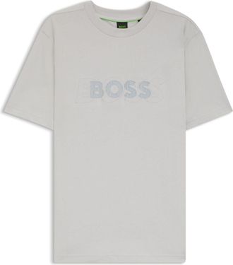 BOSS Tee DropNeedle, Light/Pastel Grey54, M