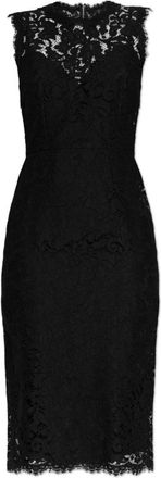 Dolce & Gabbana Femme, Robes, Noir, Taille: 36 FR Abito