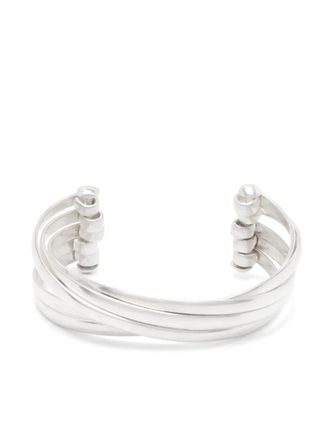 Jil Sander bracelet Gaia en argent sterling