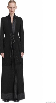 Marc Le Bihan Wool Coat with Trousers