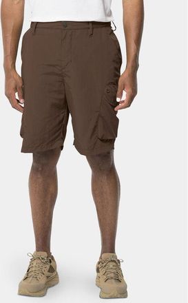 Jack Wolfskin Stoffshorts Kalahari 1508381 Braun Regular Fit