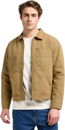 Lee Mens 91W Lined WW Jacket, Dark Khaki, M
