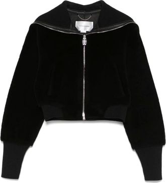 Victoria Beckham Damen, Sweatshirts & Hoodies, Schwarzk, XSGröße