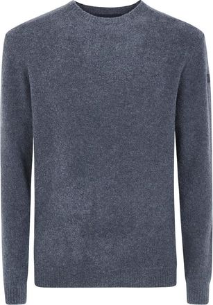 Roberto Ricci Design Pull Rond Boucl&egrave; - Homme - Pulls - Gris - Taille: L