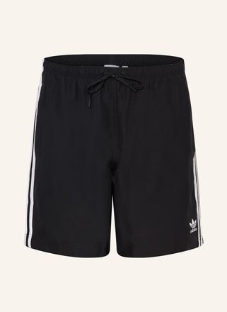 adidas Originals Adidas Originals Badeshorts Adicolor 3-Streifen 8-Inch schwarz