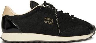 Tommy Jeans Sneakers Tjw Retro Archive Runner Suede EN0EN03125 Schwarz