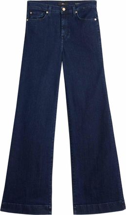 7 For All Mankind Womens MODERN Dojo Classical Jeans, Dark Blue, 26