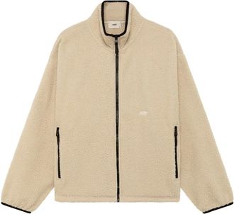 Autry Homme, Vestes, Beige, Taille: XS Full Zip Fleece Jacket