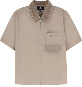 Represent Represent, Homme, Vestes, Beige, Taille: XL Ramona Zipped Shirt