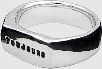 Serge Thoraval Chevalière Fine Toujours Argent