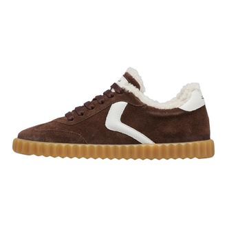 Voile Blanche Femme, Chaussures, Brun, Taille: 39 EU Ines Fur Baskets