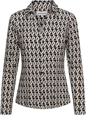 &Co Woman Damen, Blusen & Hemden, Mehrfarbig, LGr&ouml;&szlig;e