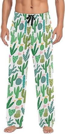 Generic Pantalon de pyjama pour homme avec poches, Multi 16, L