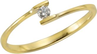 Orolino Ring Gold 585 mit Brillant 0,06ct