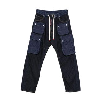 Dsquared2 Homme, Jeans, Bleu, Taille: XL Jeans droits