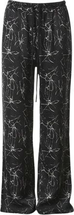 Thom Krom Femme, Pantalons, Noir, Taille: 40 FR W ST 430 Wide Pantalons