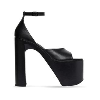 Balenciaga Sandalen aus Kalbsleder mit verstellbarem Riemen - - Shoes - Damen - Schwarzk - 39 EU