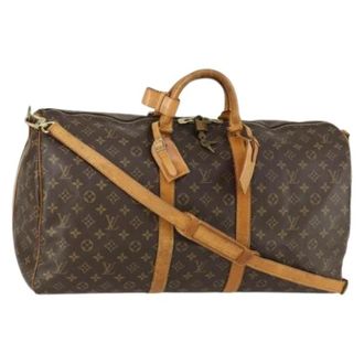 Louis Vuitton Pre-owned Vintage Canvas Weekend Bag - - Pre-owned - Damen - Braun - ONE SIZE