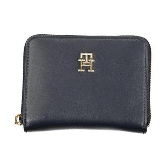 Tommy Hilfiger Blaue Geldb&ouml;rse mit mehreren F&auml;chern - - Accessories - Damen - Blau - ONE SIZE