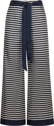 Max Mara Femme, Pantalons, Bleu, Taille: 36 FR Wide Pantalons