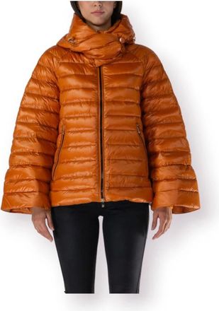 Ciesse Piumini Femme, Vestes, Orange, Taille: 40 FR Veste Parka &Eacute;l&eacute;gante